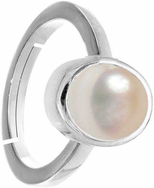 Silver Pearl Ring - Buy Silver Pearl Ring online at Best Prices in India | Flipkart.com