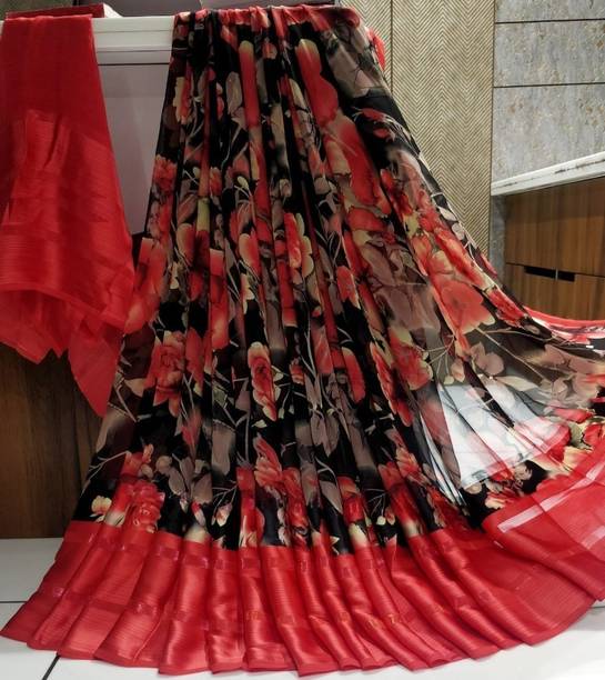 Satin Sarees - Buy Satin Sarees online at Best Prices in India ...
