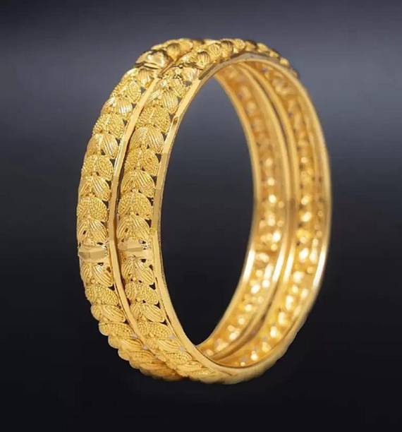 1 Gram Gold Bangle Set - Buy 1 Gram Gold Bangle Set online at Best ...