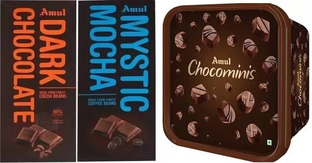 Amul Chocolates: Buy Amul Dark Chocolate Online In India | Flipkart.com