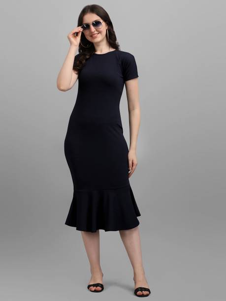 Fish Cut Dress - Buy Fish Cut Dress online at Best Prices in India ...