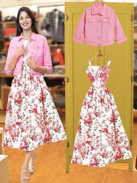 Denim Dresses - Buy Denim Dresses online at Best Prices in India ...