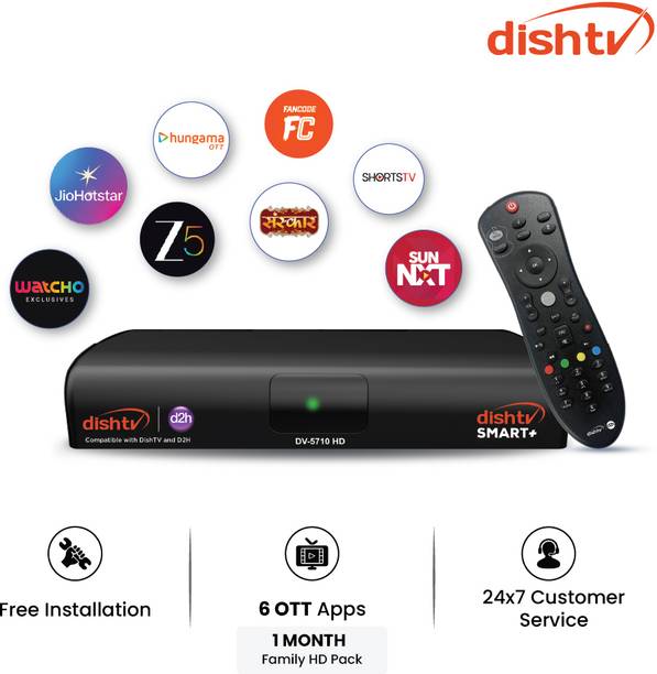 Dish TV - Buy Dish TV Connection Online at Best Prices in India ...