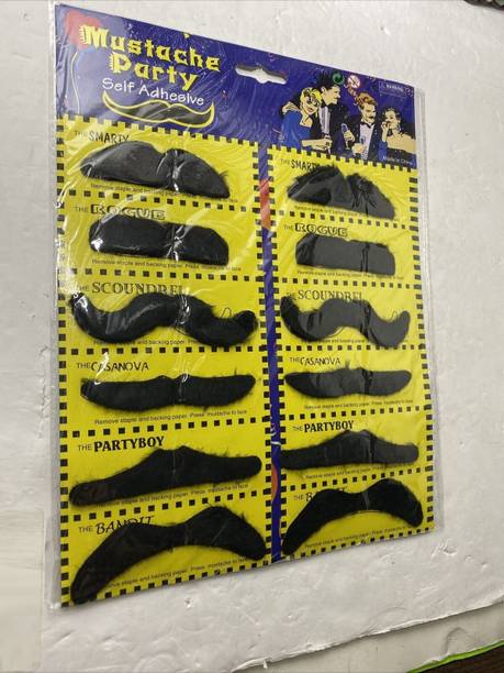 Fake Moustaches - Buy Fake Moustaches Online at Best Prices In India ...