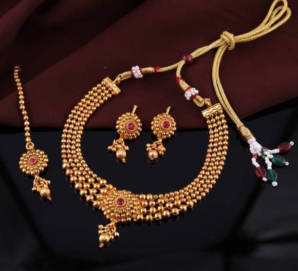 1 Gram Gold Temple Jewellery - Buy 1 Gram Gold Temple Jewellery online ...