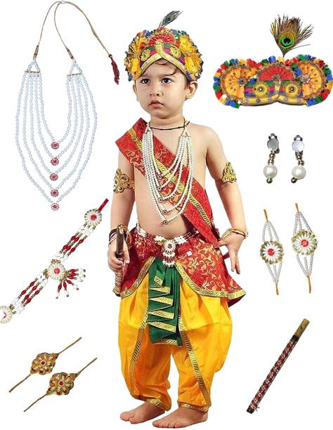 Krishna Dress - Buy Krishna Costume Fancy Dress Online at Best Prices ...