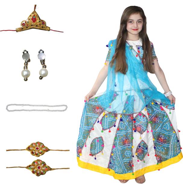 Radha Dress For Girls - Buy Radha Dress For Girls online at Best Prices ...