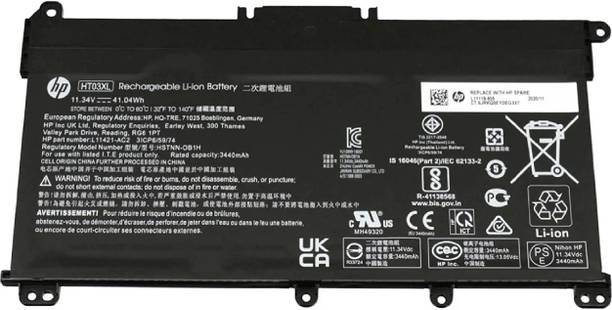 HP Laptop Battery - Buy HP Laptop Batteries Online at Best Prices in ...