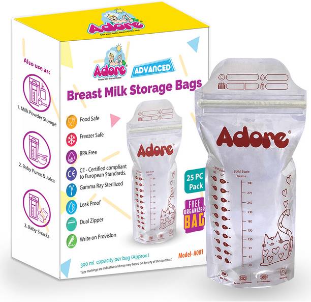 Milk Storage Bags - Buy Breast Milk Storage Bags Online In India At ...