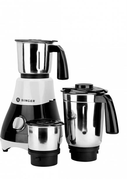 Singer ALPHA PLUS MIXER GRINDER 220 Mixer Grinder (3 Jars, BLACK AND ...
