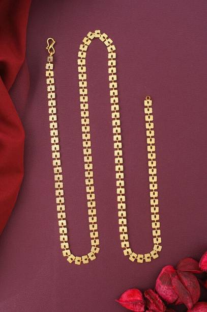 30 Grams Gold Long Chain - Buy 30 Grams Gold Long Chain online at Best ...