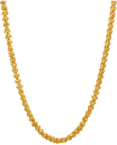 30 Grams Gold Long Chain - Buy 30 Grams Gold Long Chain online at Best ...