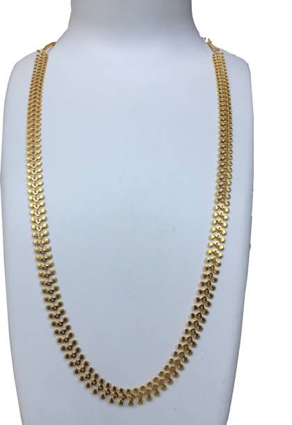 Long Gold Necklace Online at Best Prices in India | Flipkart.com
