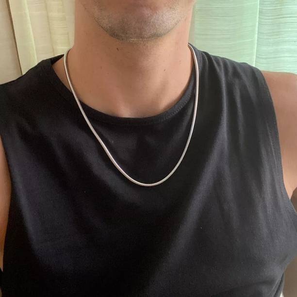 Silver Chains - Buy Silver Chains Necklaces online at Best Prices in ...