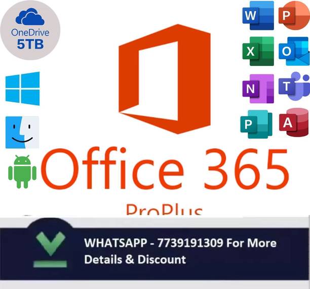 Buy Microsoft Office 365 Online: Best Prices & Plans | Flipkart