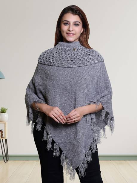 Ponchos - Buy Poncho Tops / Pochu Dress Online for Women at Best Prices ...