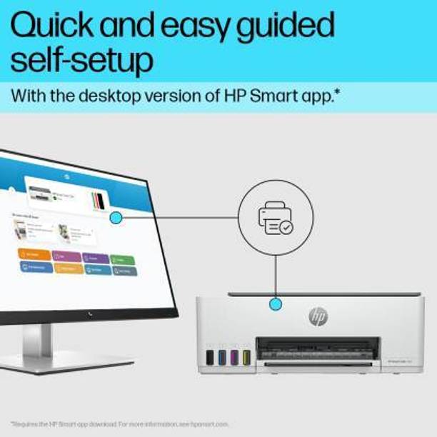 HP Smart Tank 580 Printers Buy Online From Flipkart | All In One Multi ...