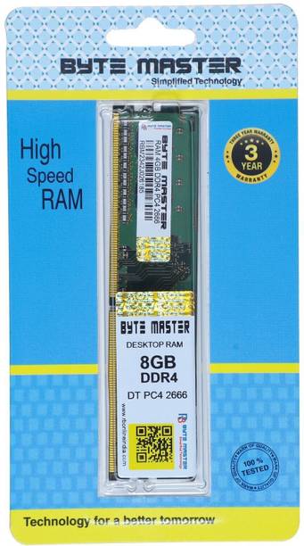 8GB RAM - Buy 8 GB DDR2, DDR3, DDR4 RAM Online for Computer | Flipkart.com