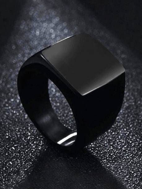 Black Stone Ring - Buy Black Stone Ring online at Best Prices in India ...