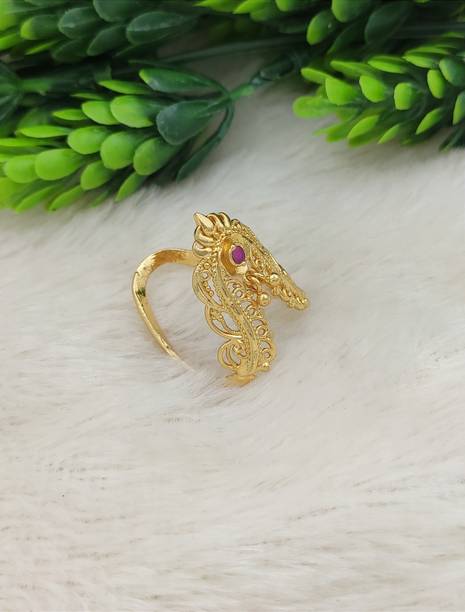 2 Grams Gold Ring - Buy 2 Grams Gold Ring online at Best Prices in ...