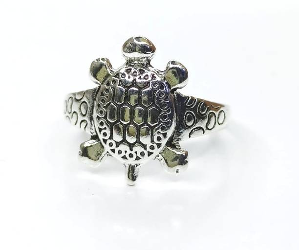 Tortoise Ring In Silver - Buy Tortoise Ring In Silver online at Best ...