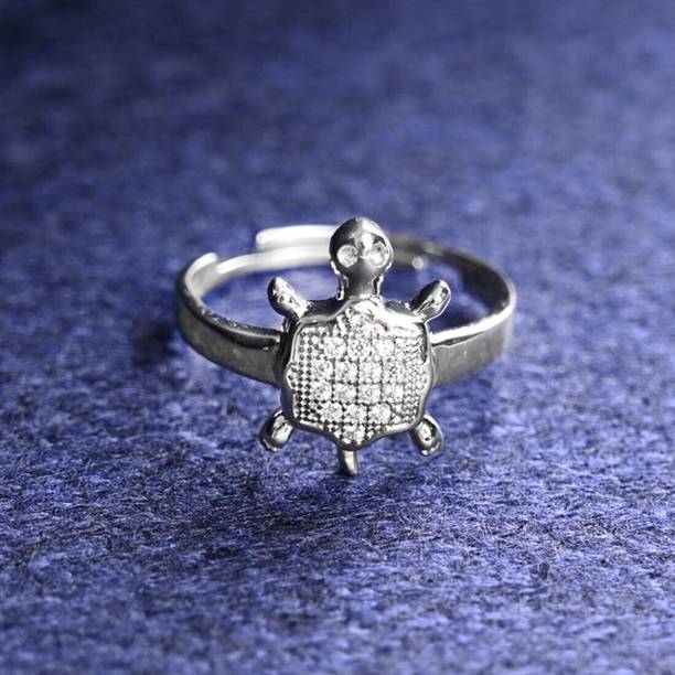 Tortoise Ring In Silver - Buy Tortoise Ring In Silver online at Best ...