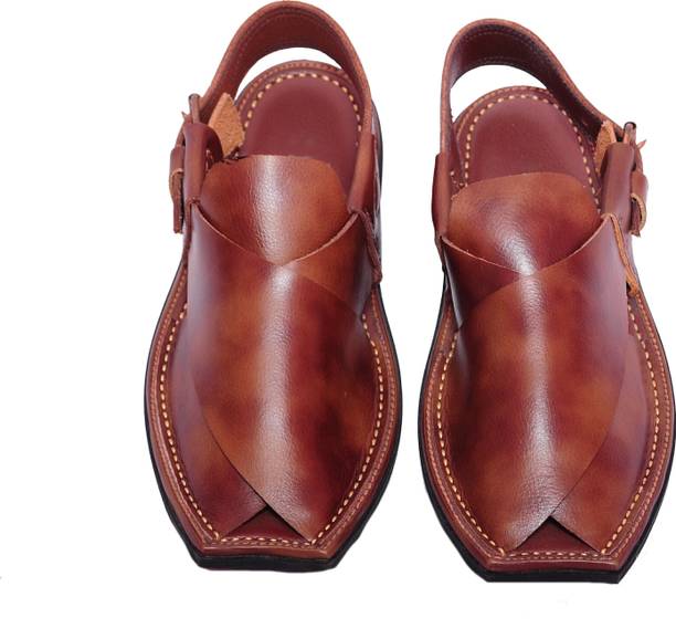Peshawari Chappal Sandals Floaters - Buy Peshawari Chappal Sandals ...