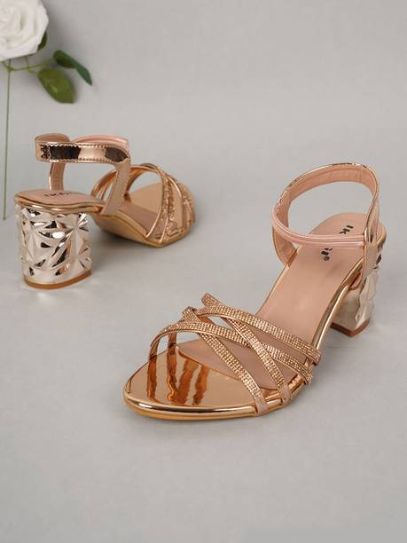 Gold Heels - Buy Gold Heels online at Best Prices in India | Flipkart.com