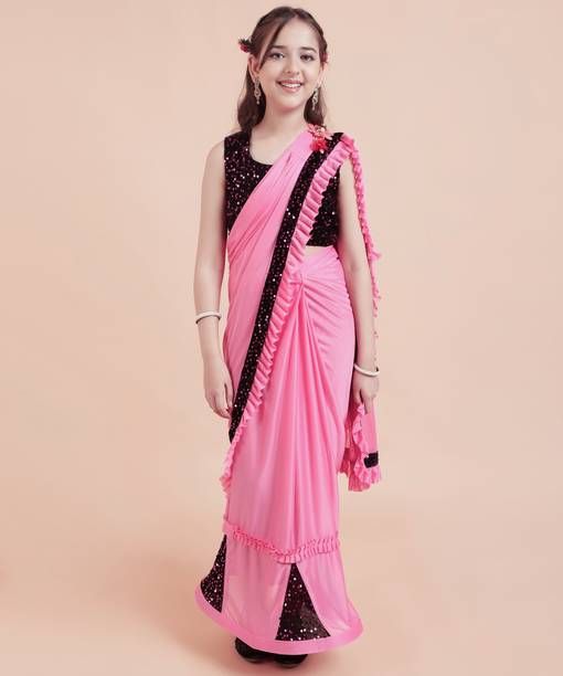 Kids Sarees - Buy Kids Sarees online at Best Prices in India | Flipkart.com
