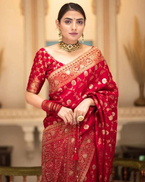 Red Sarees - Buy Red Sarees Online at Best Prices In India | Flipkart.com