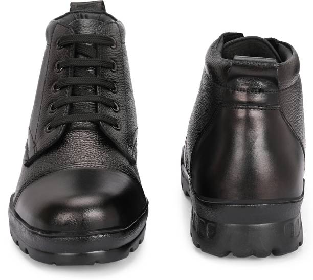 Black Police Shoes - Buy Black Police Shoes online at Best Prices in ...