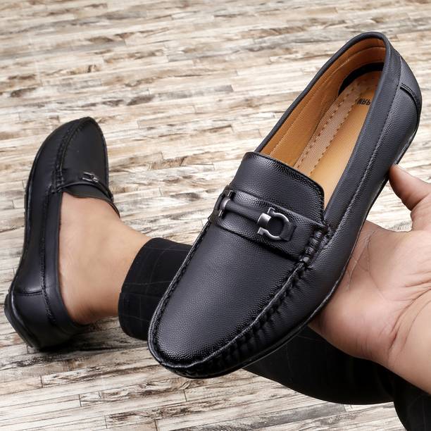 Black Loafers - Buy Black Loafers online at Best Prices in India ...
