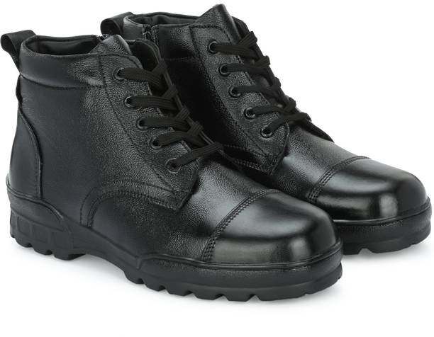 Black Police Shoes - Buy Black Police Shoes online at Best Prices in ...