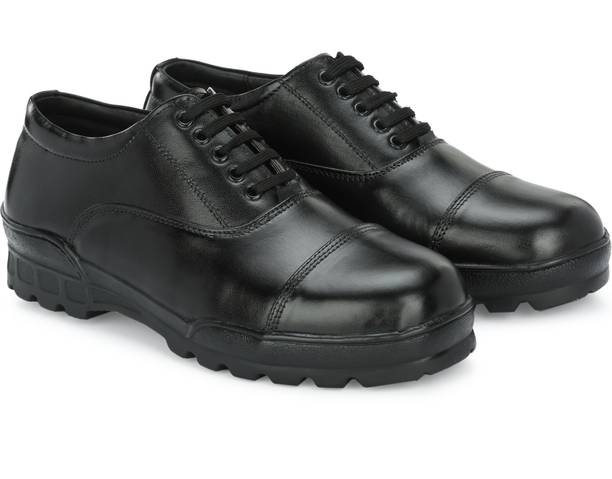 Black Police Shoes - Buy Black Police Shoes online at Best Prices in ...