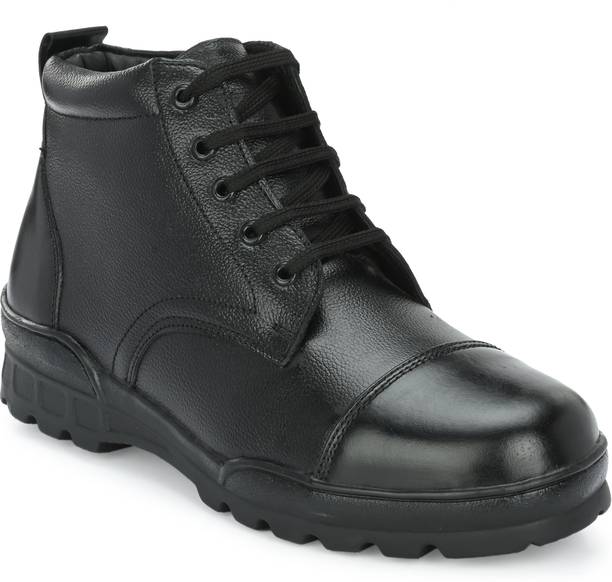 Black Police Shoes - Buy Black Police Shoes online at Best Prices in ...