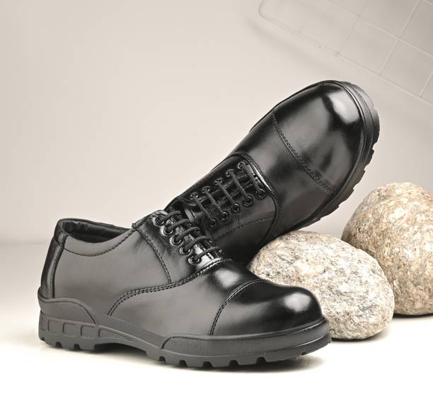 Black Police Shoes - Buy Black Police Shoes online at Best Prices in ...
