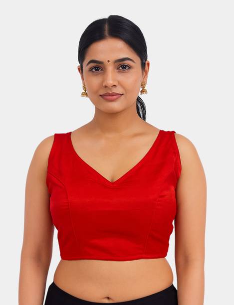 Sleeve Less Blouse Designs - Buy Sleeve Less Blouse Designs online at ...