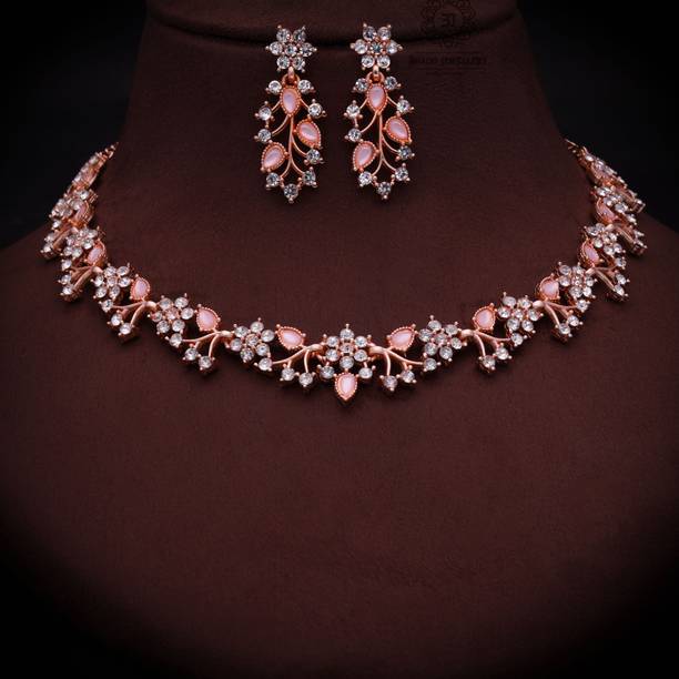 Pink Jewellery Sets - Buy Pink Jewellery Sets Online at Best Prices In ...