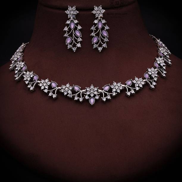 Purple Jewellery Sets - Buy Purple Jewellery Sets Online at Best Prices ...