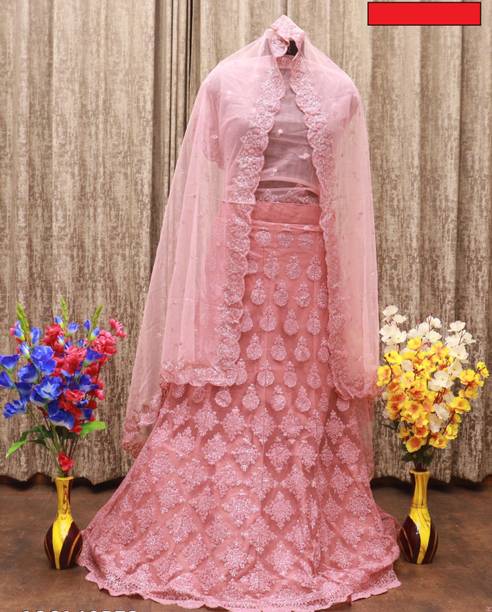 Pink Bridal Lehenga - Buy Pink Bridal Lehenga online at Best Prices in ...