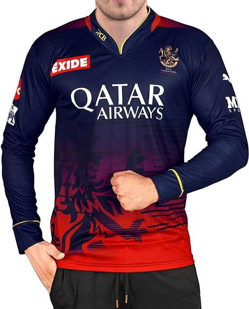 RCB Jersey Royal Challengers Bangalore T-shirts - Buy RCB T-shirts ...