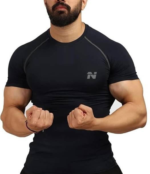 Muscle Fit T Shirts - Buy Muscle Fit T Shirts online at Best Prices in ...