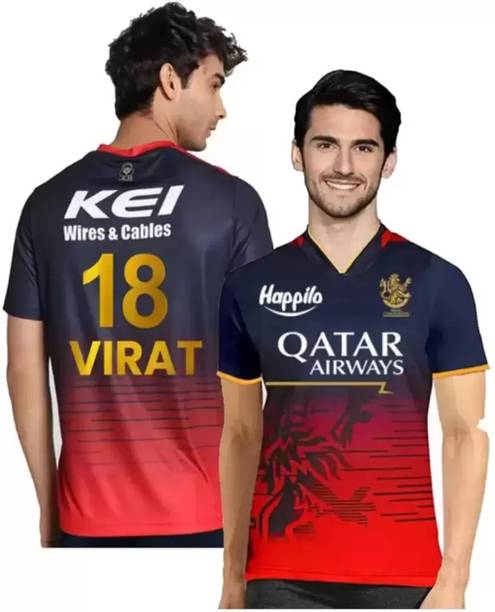 RCB Jersey Royal Challengers Bangalore T-shirts - Buy RCB T-shirts ...