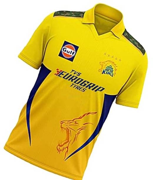 Chennai Super Kings Jersey - Buy CSK T-shirts / Chennai Super Kings T ...