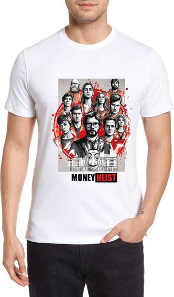 Money Heist T Shirt - Buy Money Heist T Shirt online at Best Prices in ...