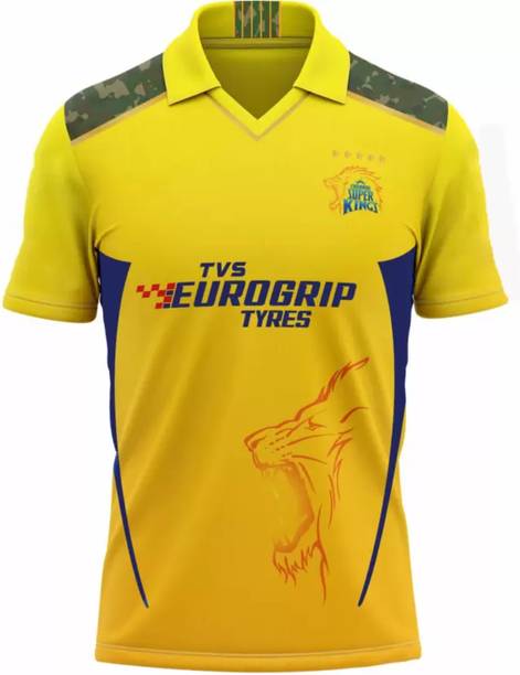 Chennai Super Kings Jersey - Buy CSK T-shirts / Chennai Super Kings T ...