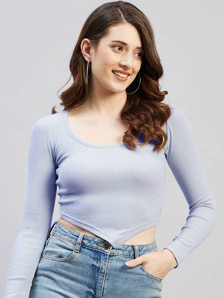 Light Blue Womens Tops - Buy Light Blue Womens Tops Online at Best ...