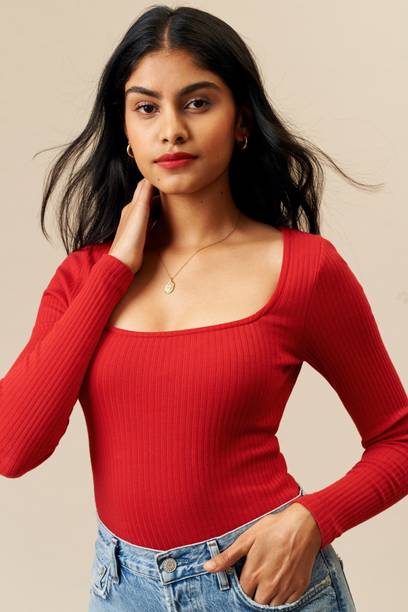 Deep Neck Tops - Buy Deep Neck Tops online at Best Prices in India ...