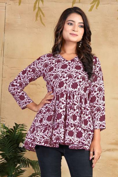 Maroon Womens Tops - Buy Maroon Womens Tops Online at Best Prices In ...