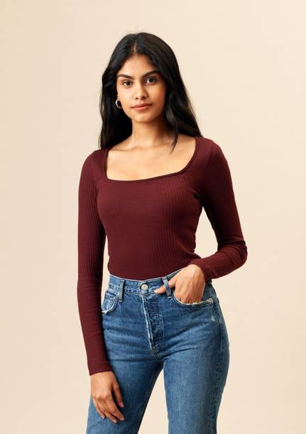 Deep Neck Tops - Buy Deep Neck Tops online at Best Prices in India ...